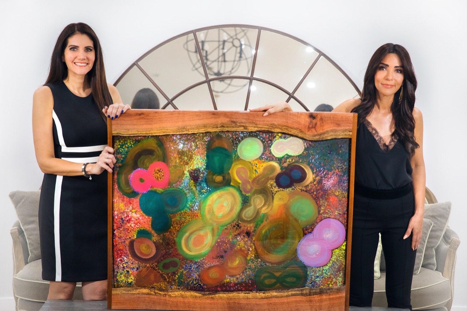 Stunning art painted by Mirit goes to popular actress