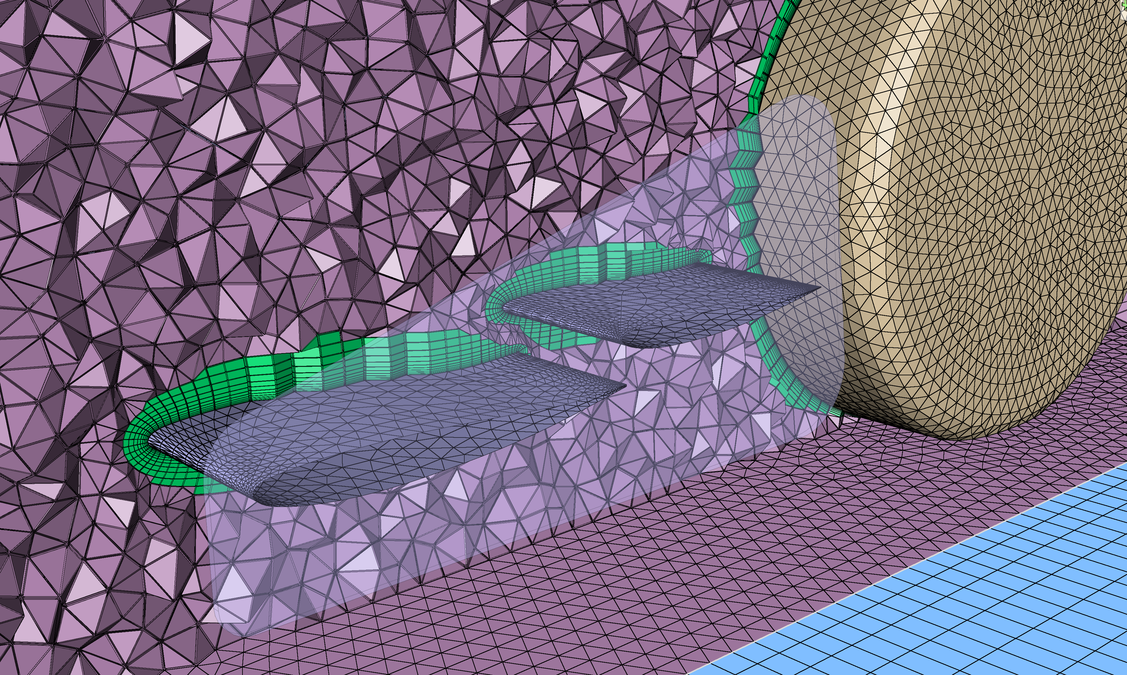 Push-button Design Optimization of a Race Car Front Wing
