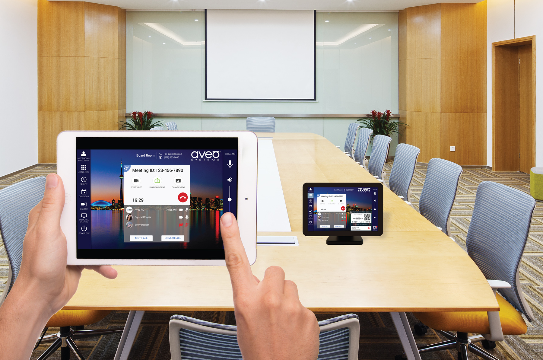 Aveo Systems Introduces Mira Connect Me for Touchless AV Control