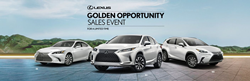 Lexus Golden Opportunity Sales Event Features Affordable Lease and ...