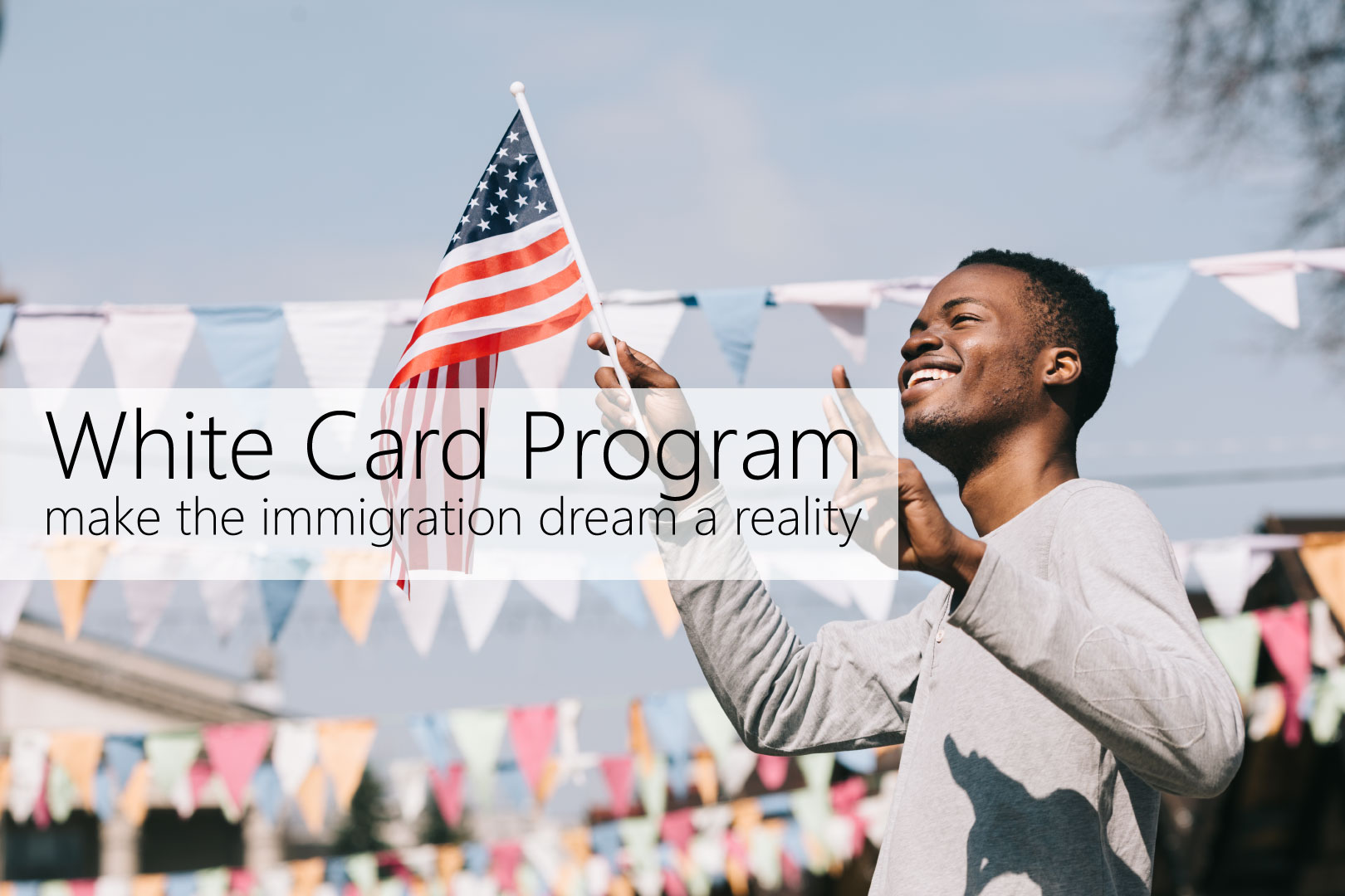 White Card Program, the Universal Program for Immigrants, Officially ...