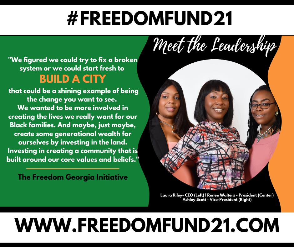 Building Freedom, Georgia: A Safe Community for Black Families, Built ...