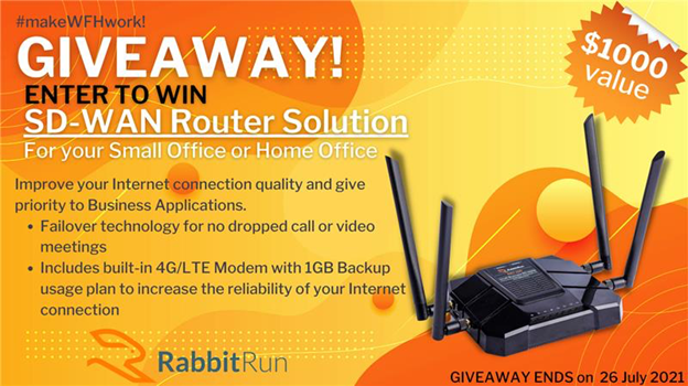 RabbitRun Announces Timely Giveaways to Commemorate Launch of SOHO SD ...