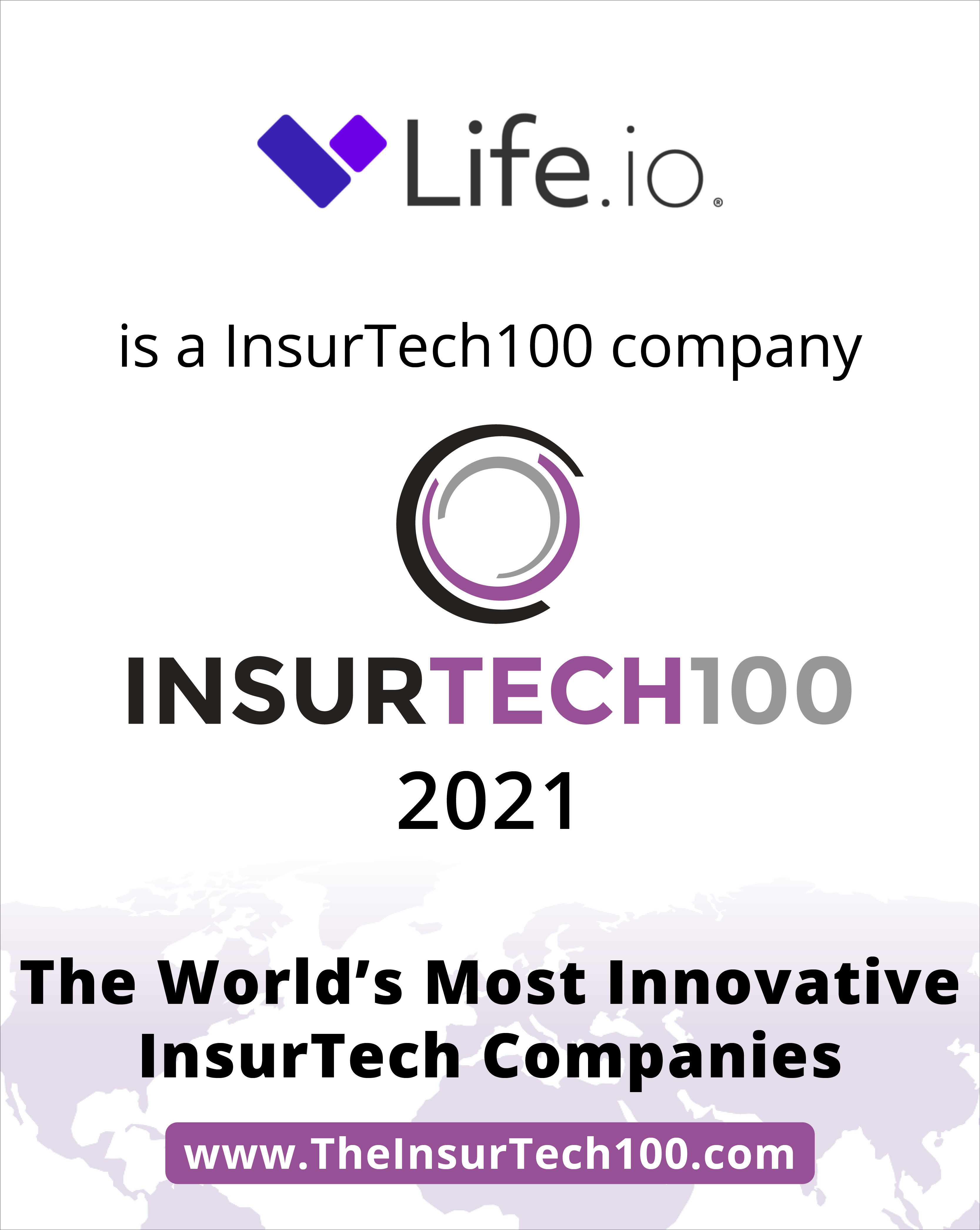Life.io named to top Insurtech 100 list for second year in a row