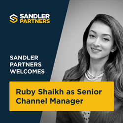 Sandler Partners Welcomes, Ruby Shaikh as Senior Channel Manager