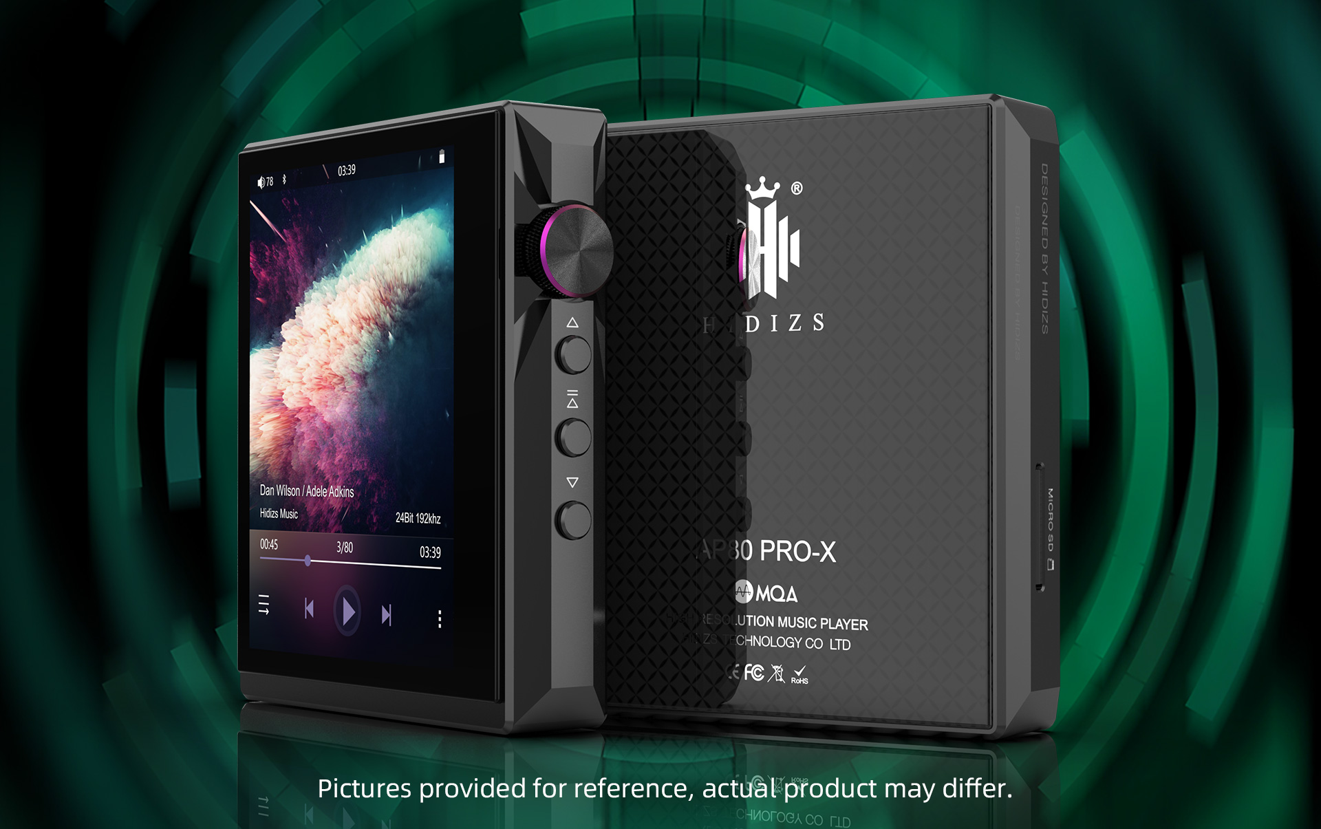 Hidizs AP80 Pro-X High-resolution Digital Audio Player Released
