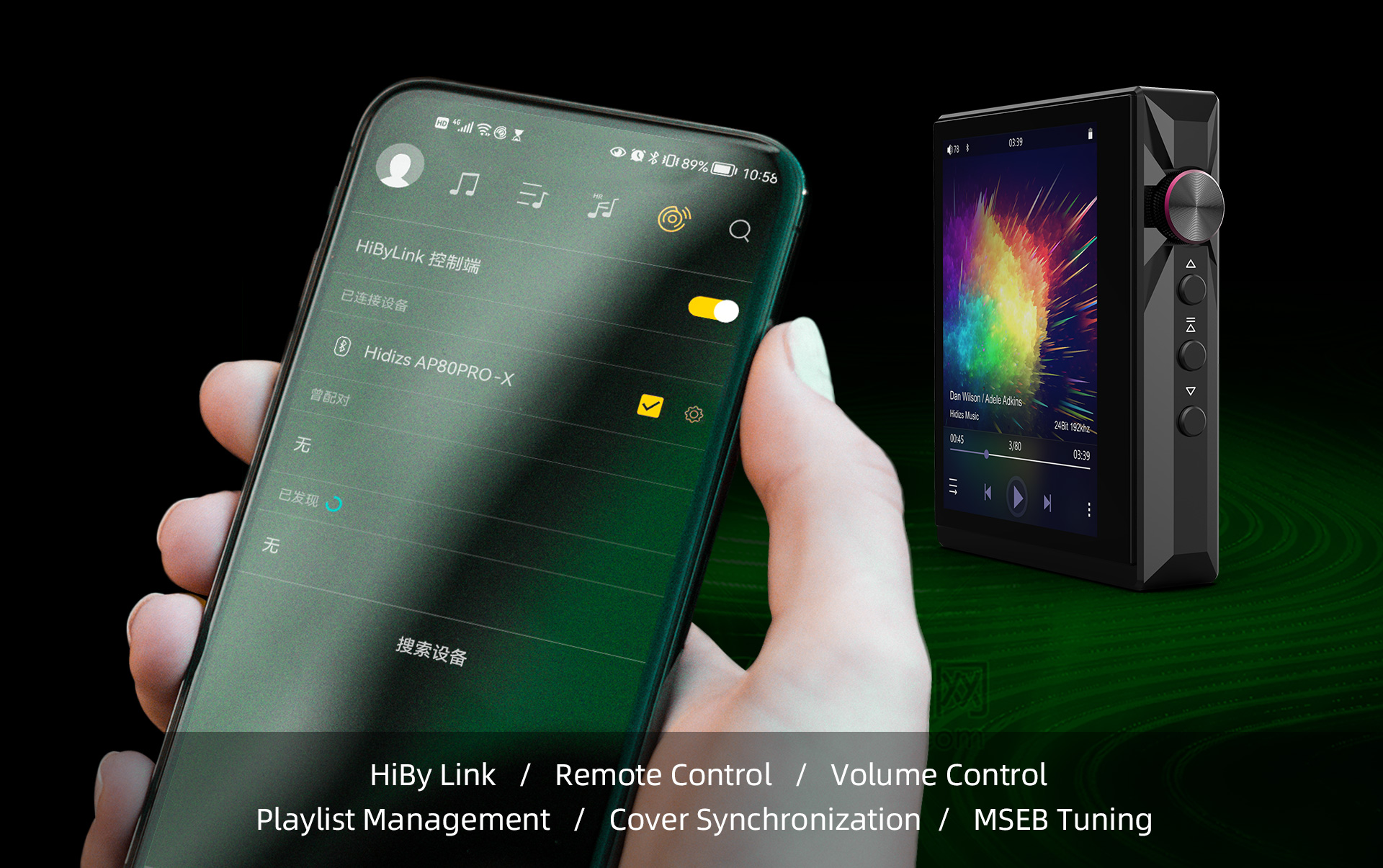 Hidizs AP80 Pro-X High-resolution Digital Audio Player Released