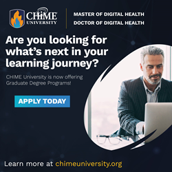 CHIME Launches Online Graduate Programs in Digital Health Through New ...