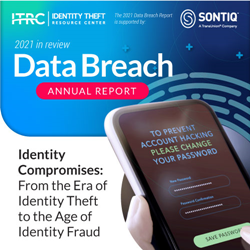 Identity Theft Resource Center's 2021 Annual Data Breach Report Sets New Record for Number of ...