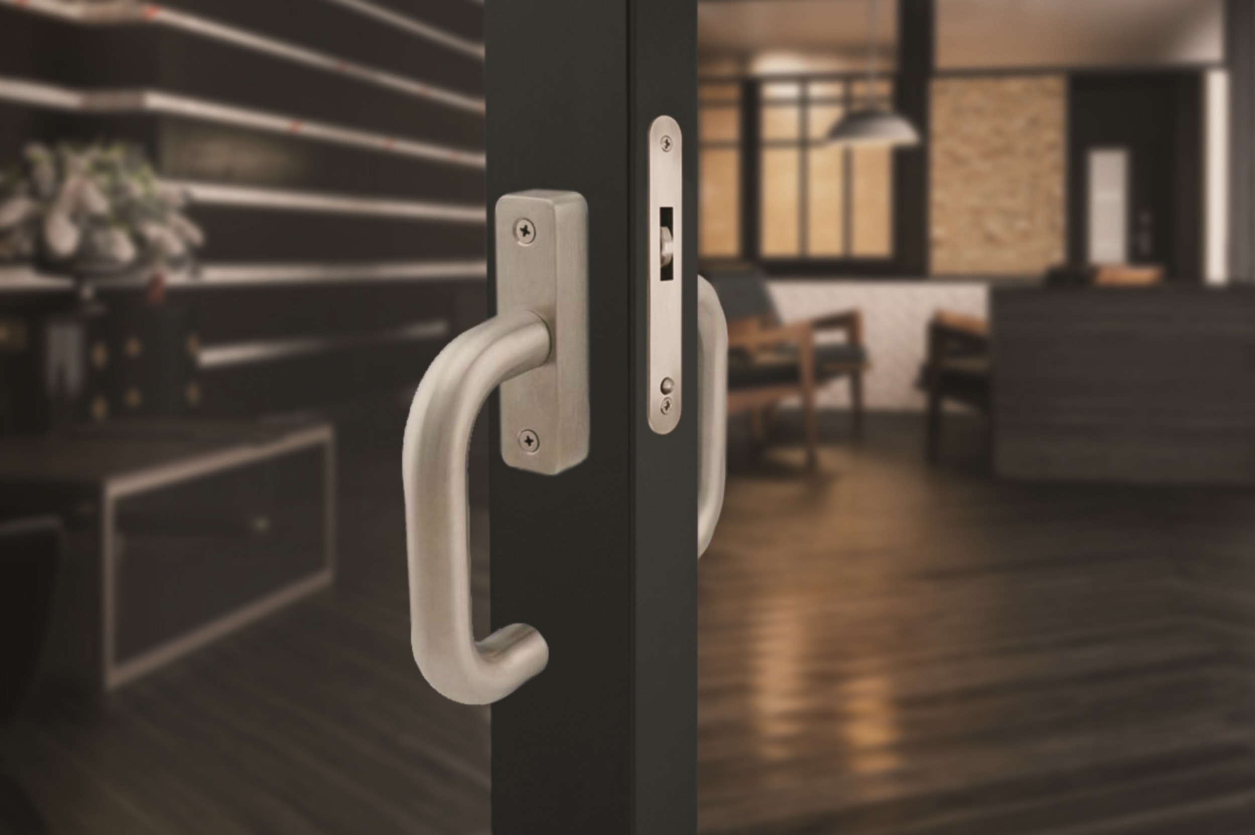 INOX designs PD3000 Narrow Profile Lock for healthcare facilities