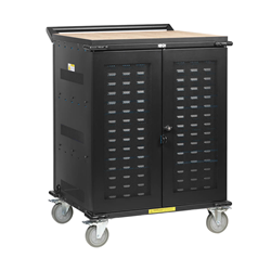 UV Storage Carts Secure and Sanitize Mobile Devices and AV Equipment