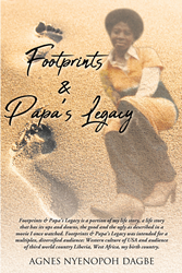 Author Agnes Nyenopoh Dagbe's new book "Footprints & Papa's Legacy" is ...
