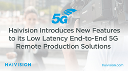 Haivision Introduces New Features to its Low Latency End-to-End 5G ...