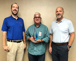 Waytek Presents Supplier of the Year Award to Amphenol Sine Systems
