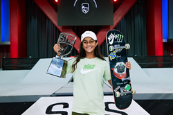 Monster Energy's Rayssa Leal Claims Victory Women's Skateboard Street at SLS Las Vegas
