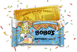 Bobo's Turns 20! Celebrates With Limited Edition Birthday Cake Bar And ...